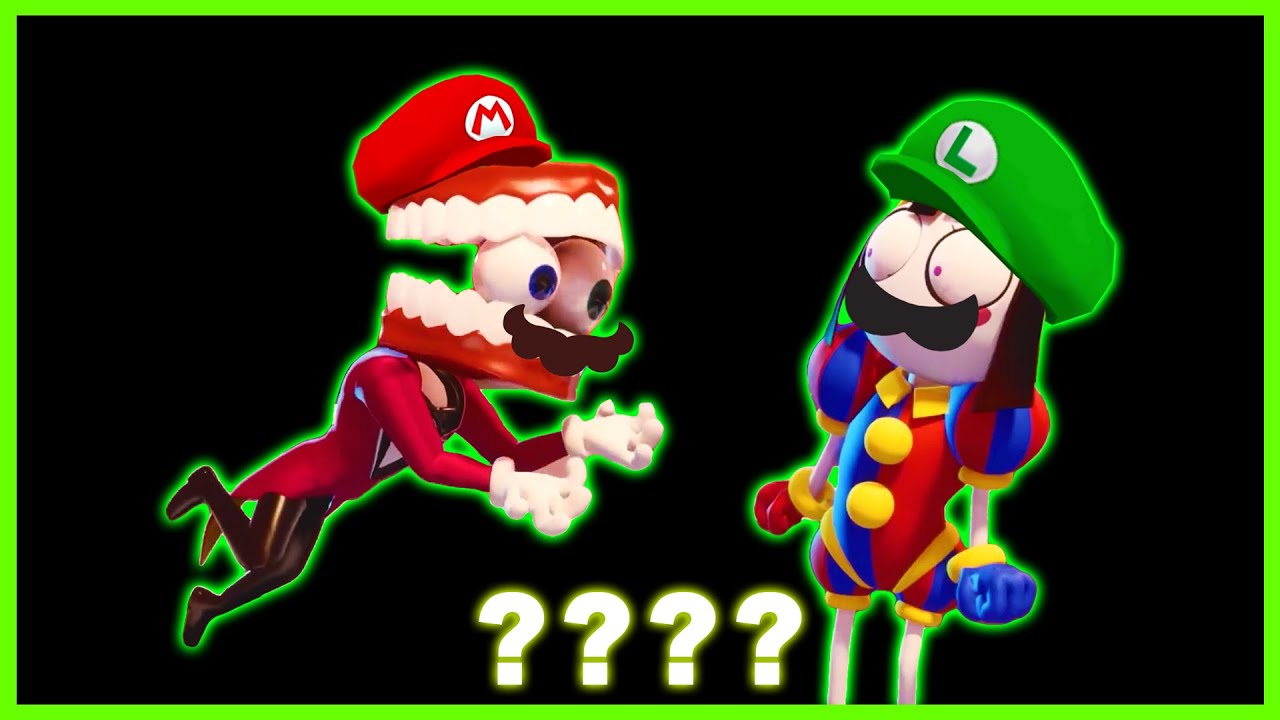 6 Caine, Pomni 🔊 "Digital Hallucinations" 🔊 Sound Variations in 64 ...