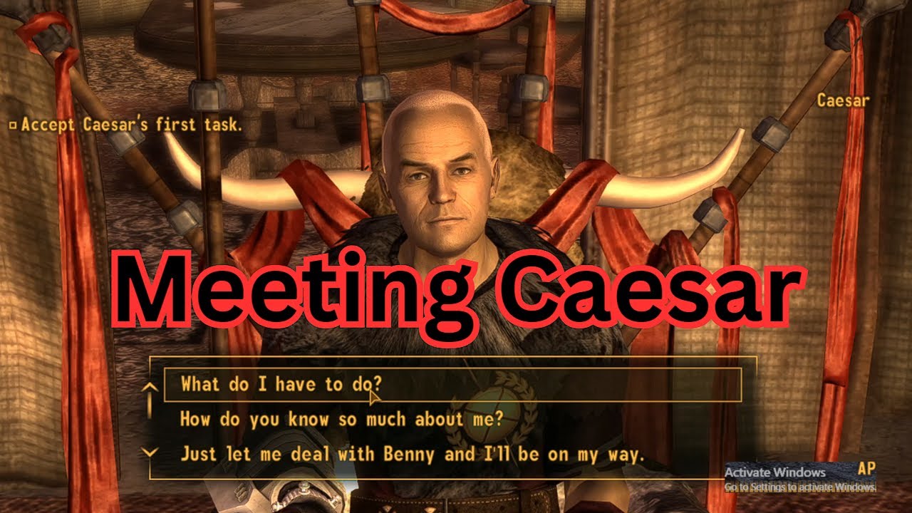 Fallout New Vegas: Episode 9 - Meeting Caesar - YouTube