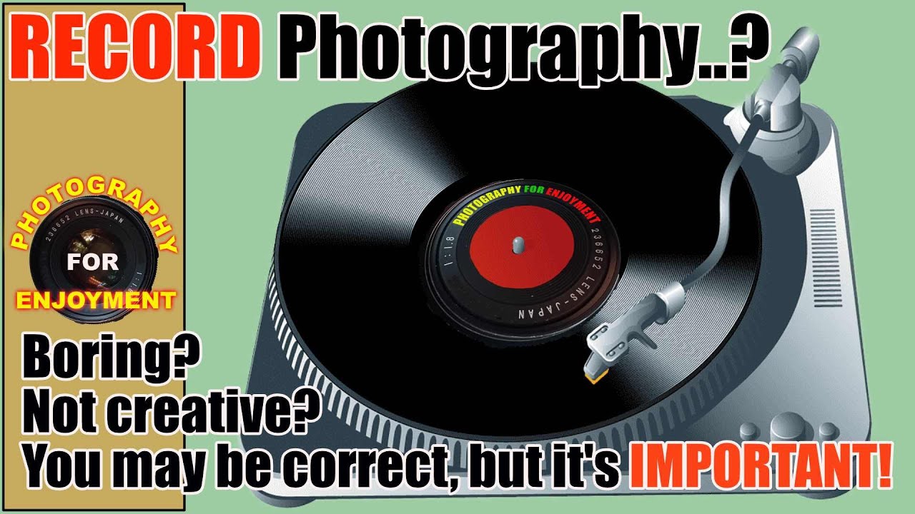 Record Photography - YouTube
