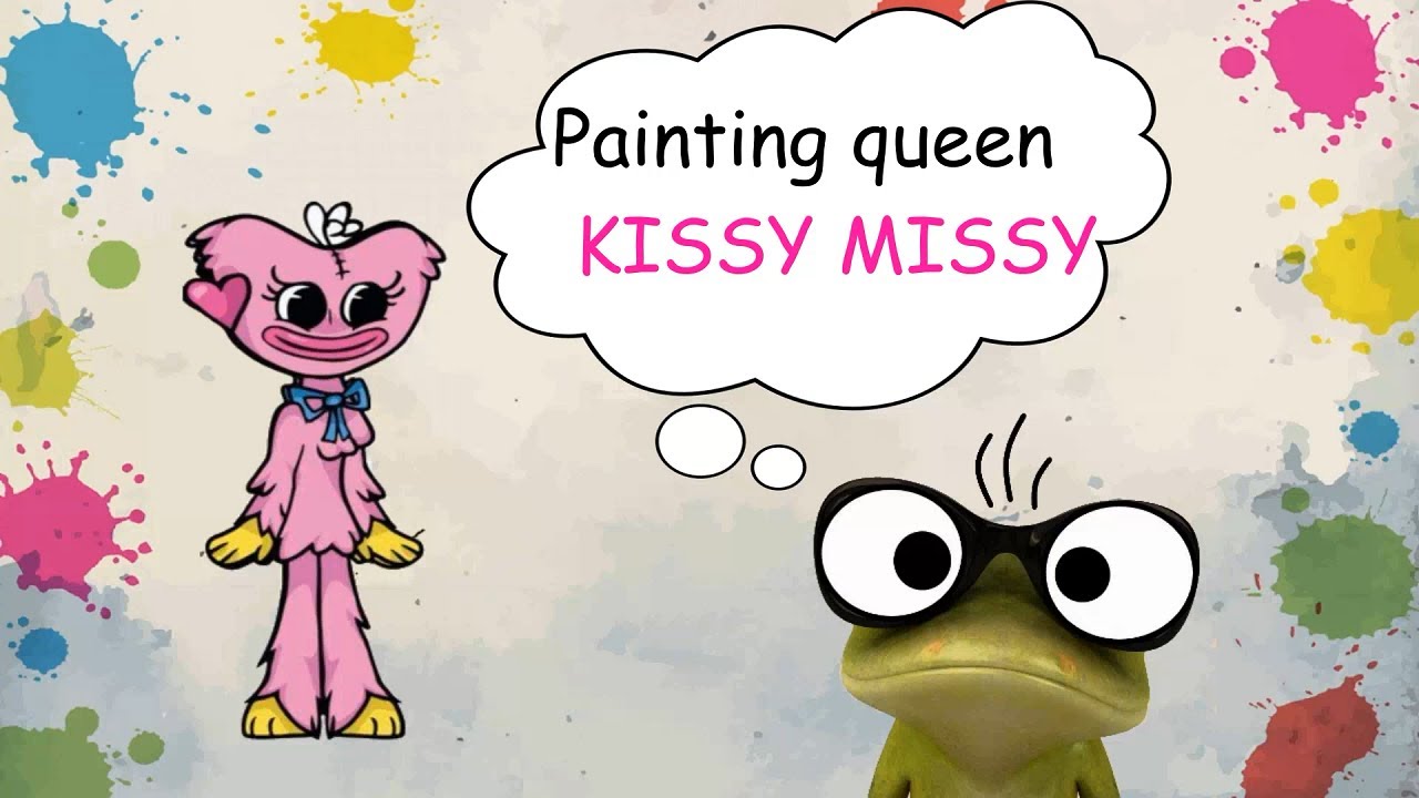 Painting Queen Kissy Missy 👑 /step by step coloring - YouTube