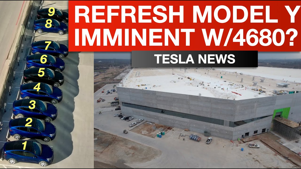 Refresh Tesla Model Y Giga Austin Imminent (4680, AMD, Lithium 12v ...