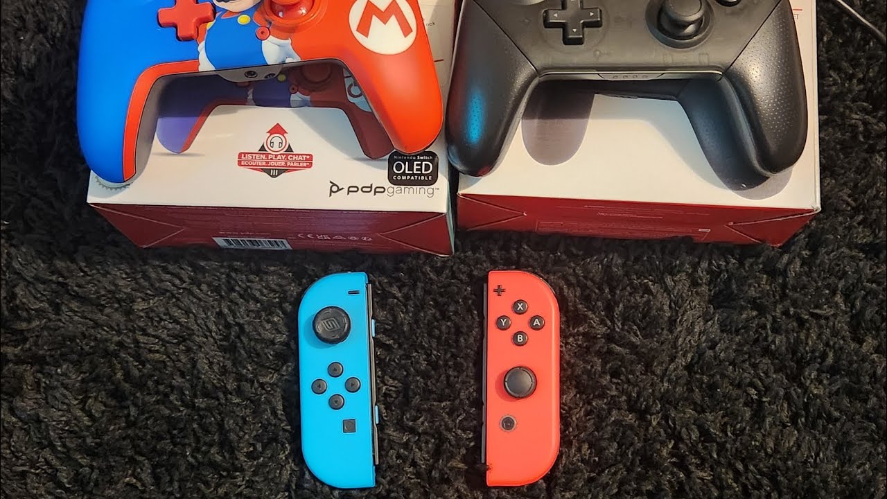 Nintendo Switch Pro Controller Similar to Xbox Controller - YouTube