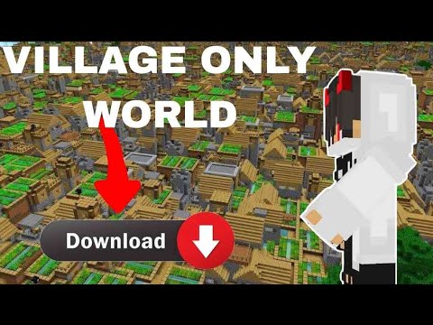 Minecraft PE Village Only World Download in 1.20 Pocket Edition ...