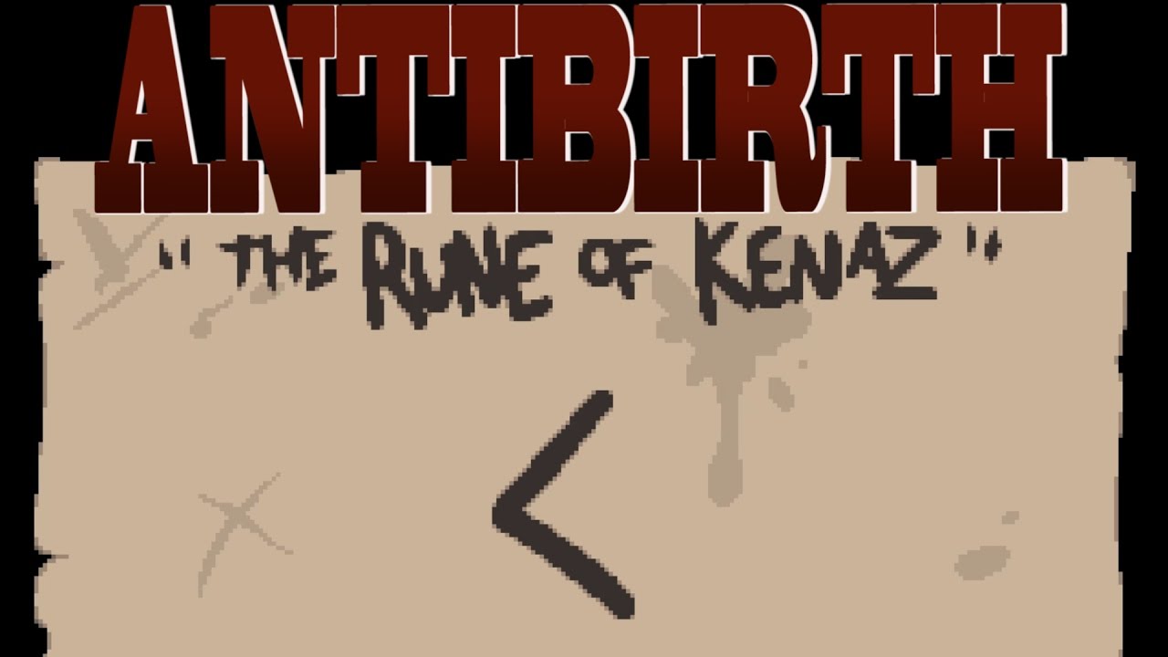 ANTIBIRTH! Scat Man Challenge (Gone Poop)(Gone Dirty) | Rune of Kenaz ...
