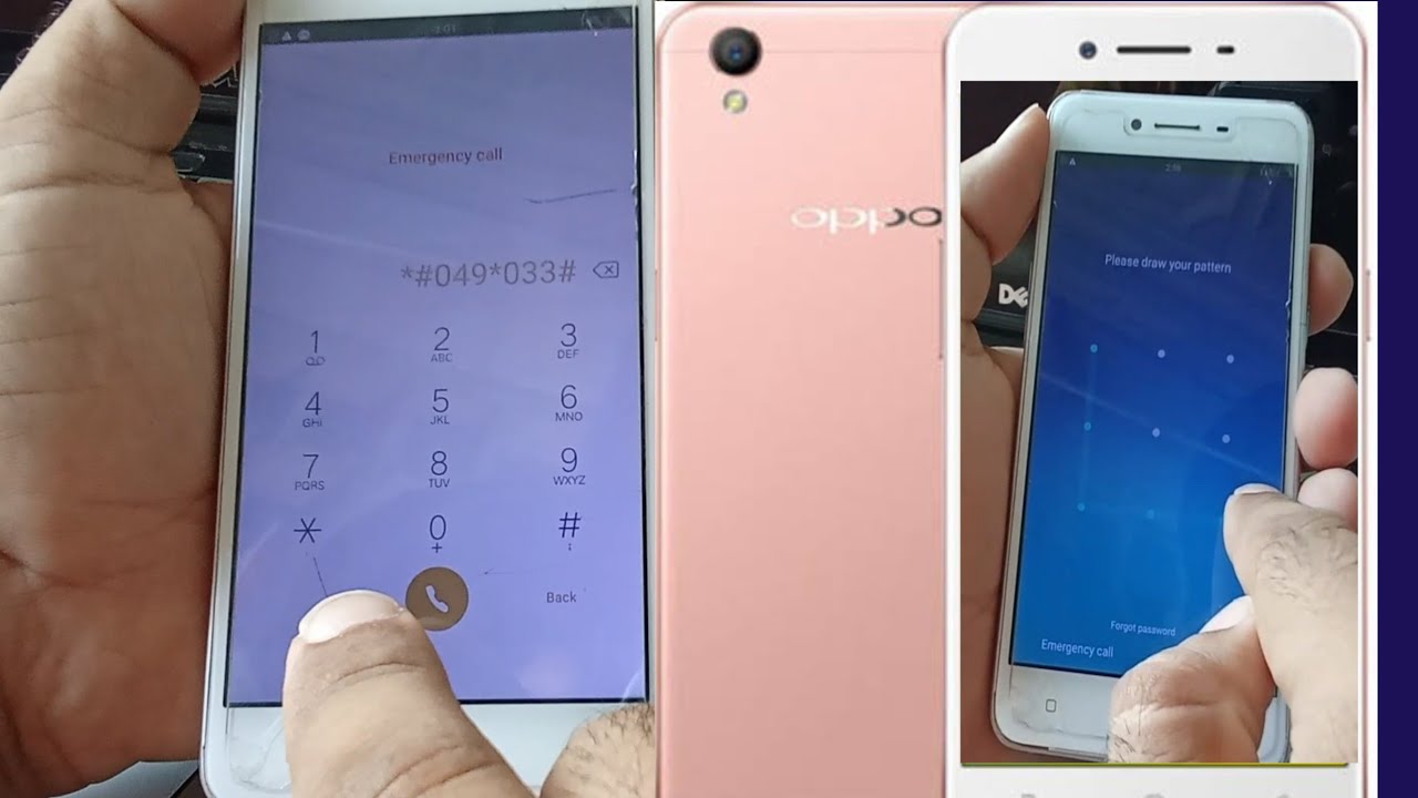 OPPO A37, A57, A71, A83, F1, F3 Hard Reset || All Type Password ...