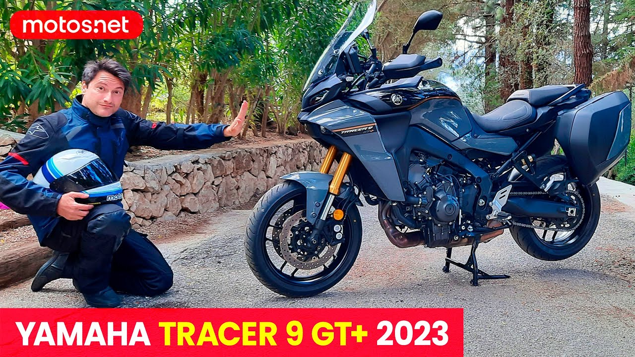 🤟 Probamos la primera moto con RADAR inteligente / YAMAHA Tracer 9 GT+ ...
