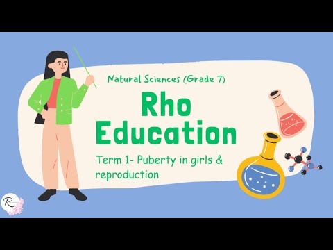 Grade 7 Natural Sciences-Term 1: Puberty in girls and reproduction ...