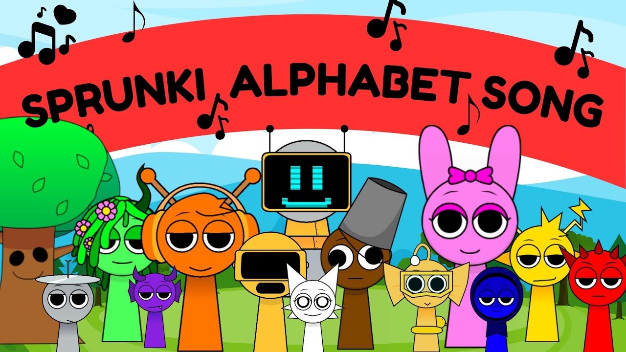 SPRUNKI ALPHABET SONG - The Alphabet Song #sprunki #sprunkiincredibox # ...