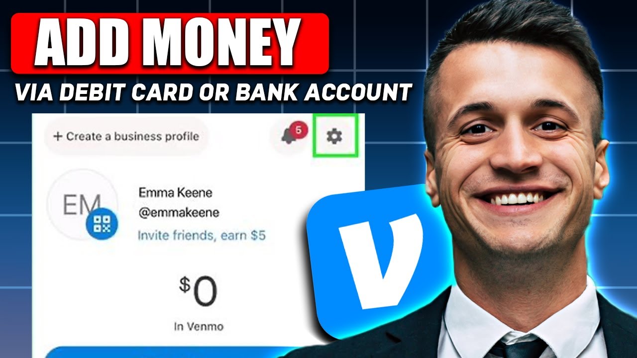 How To Add Money To Venmo Balance From Debit Card/Bank Account - YouTube