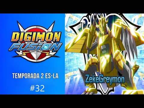 Digimon Fusion ES-LA [HD] Episodio 32:  ¡Defiéndete, Christopher!, Digivolucióna ¡MetalGreymon!