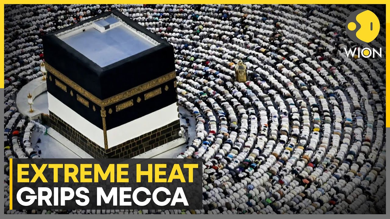 Heatwave in Mecca kills 922, several missing | Latest News | WION - YouTube