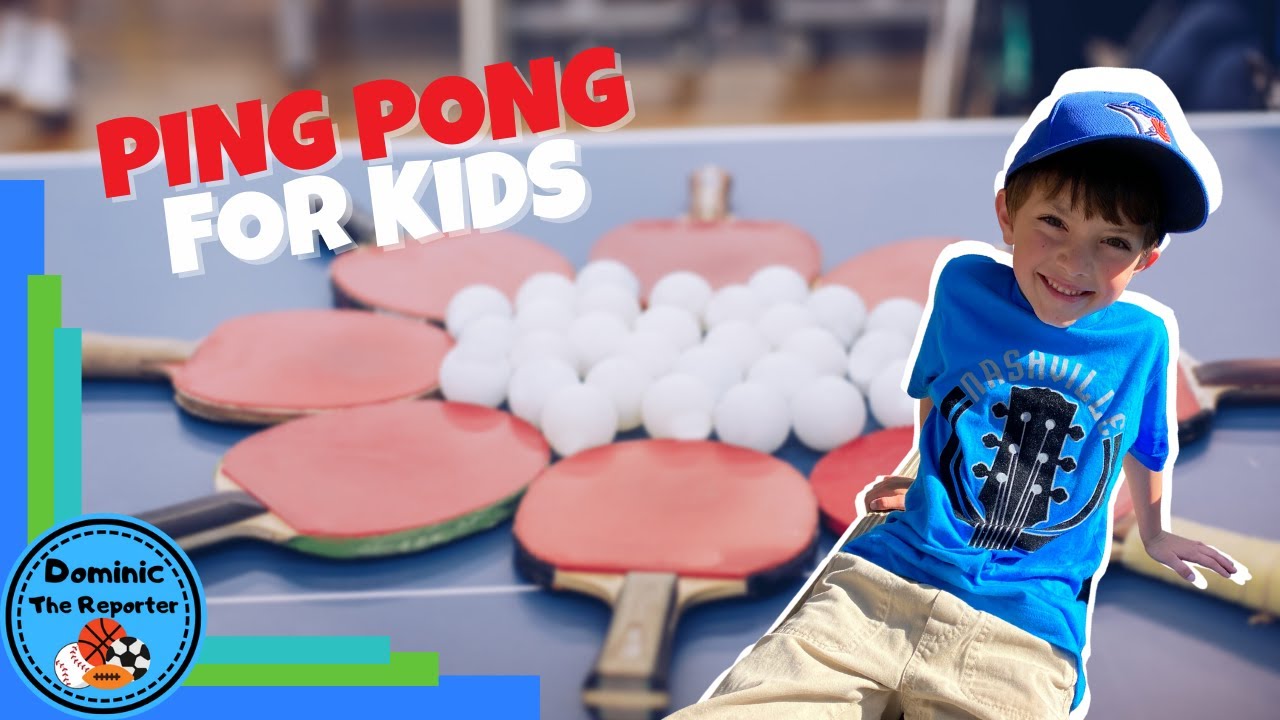 How to play Ping Pong for kids | My 2.5 year old sister is better at ...