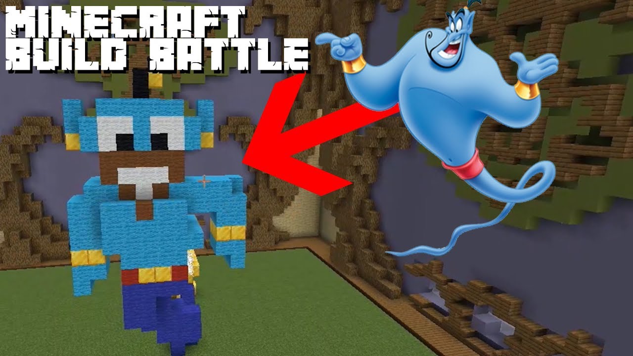 ANDEN FRÅN ALADDIN | Build Battle med figgehn & ChrisWhippit - YouTube