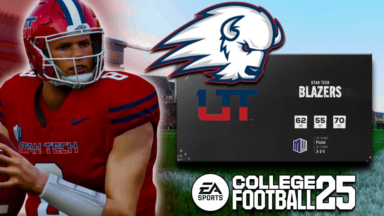 I Put UTAH TECH into the FBS and We Are In Trouble! - YouTube
