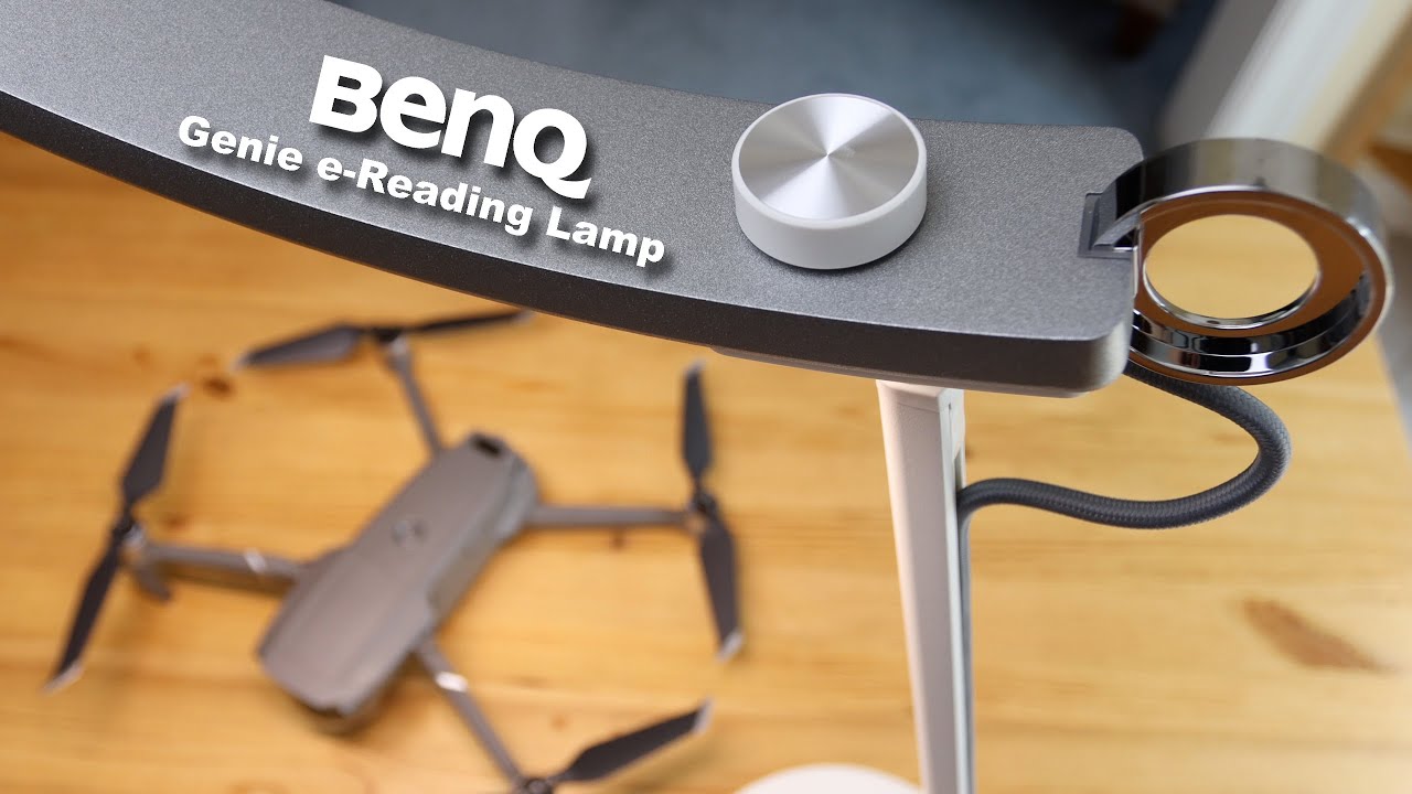 BenQ e-Reading Desk Lamp Genie - I LOVE this lamp! - YouTube