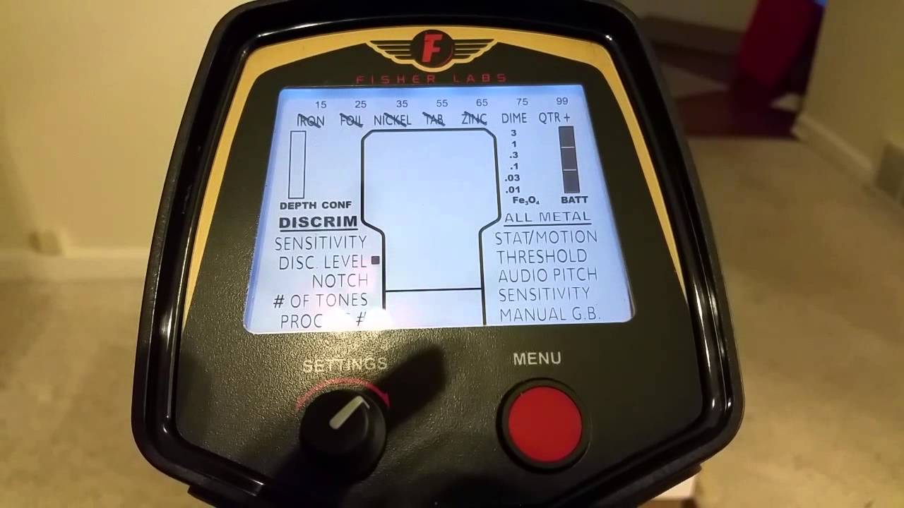 Fisher F75 SE DST - YouTube