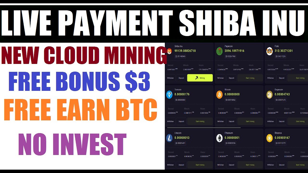HashOrbit Payment Proof || Free Cloud Mining || Free TRUMP || Free Shiba Inu || No Investment ...