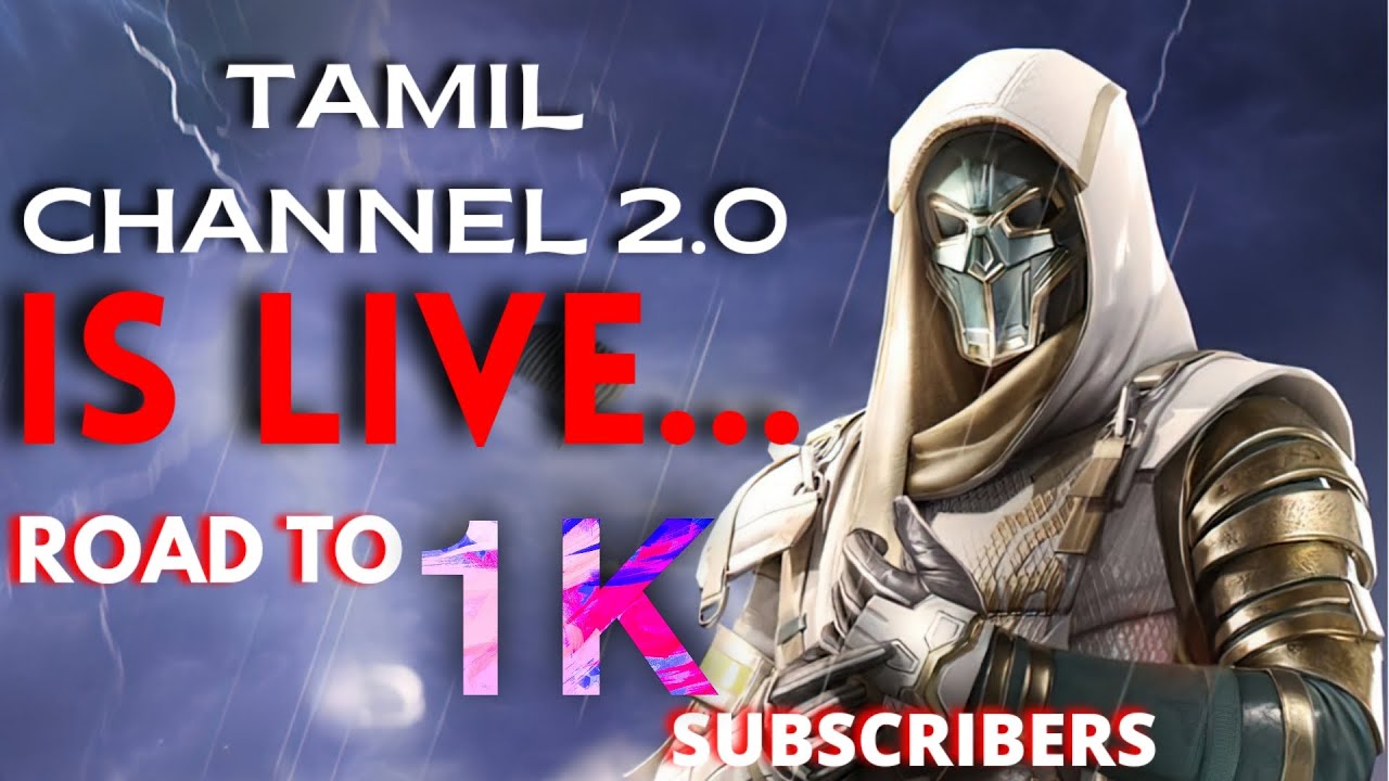 🔴Tamil Channel 2.0 Gaming on live || Road To 1k Subscriber | BGMI🤣fun ...