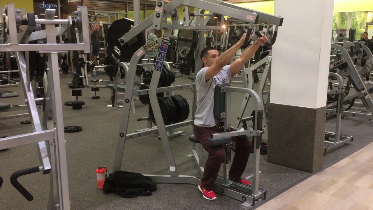 High Back Rows Hammer Strength - YouTube