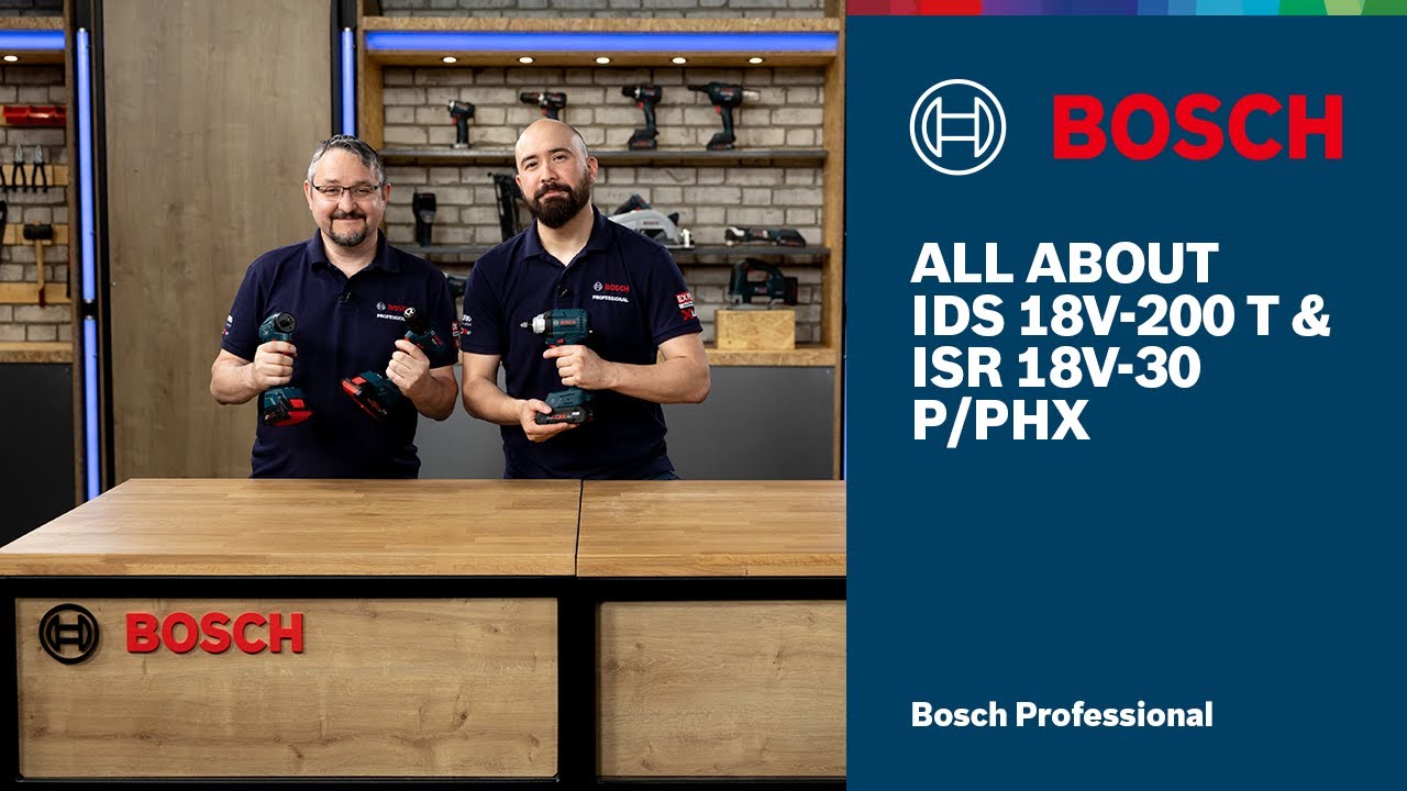 All About IDS 18V-200 T & ISR 18V-30 P/PHX - YouTube