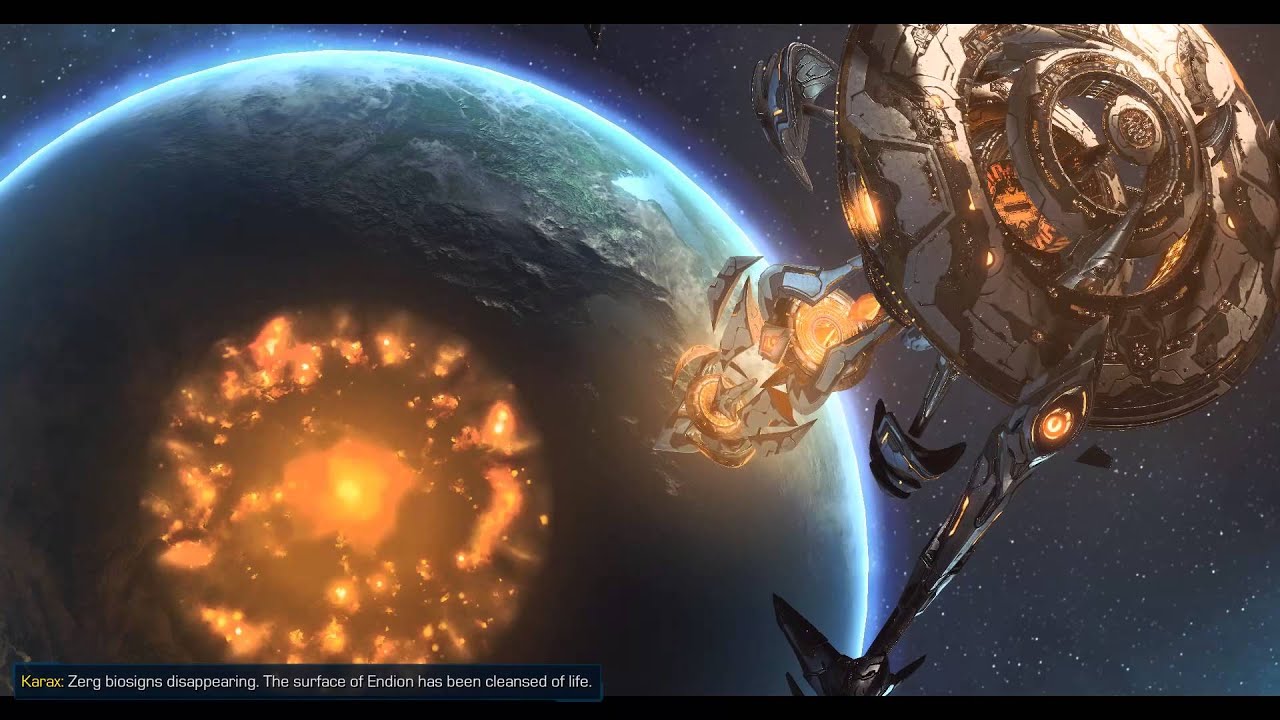 StarCraft 2 - Legacy Of The Void - Purification (Cinematic) - Post ...