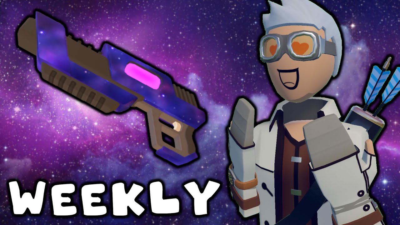 GALACTIC GUN! | Rec Room! - YouTube