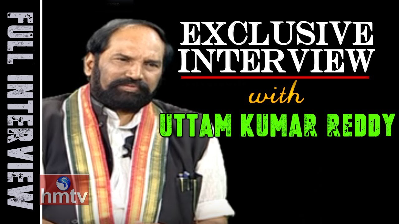 TPCC Chief Uttam Kumar Reddy Exclusive Interview | Weekend Interview ...