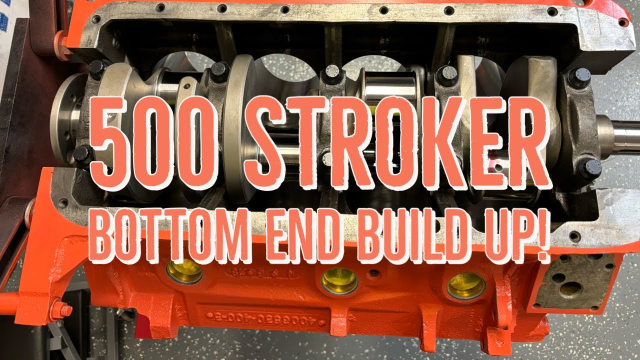 400 to 500 Stroker Build: Short Block Assembled Part 1! #mopar #stroker - YouTube