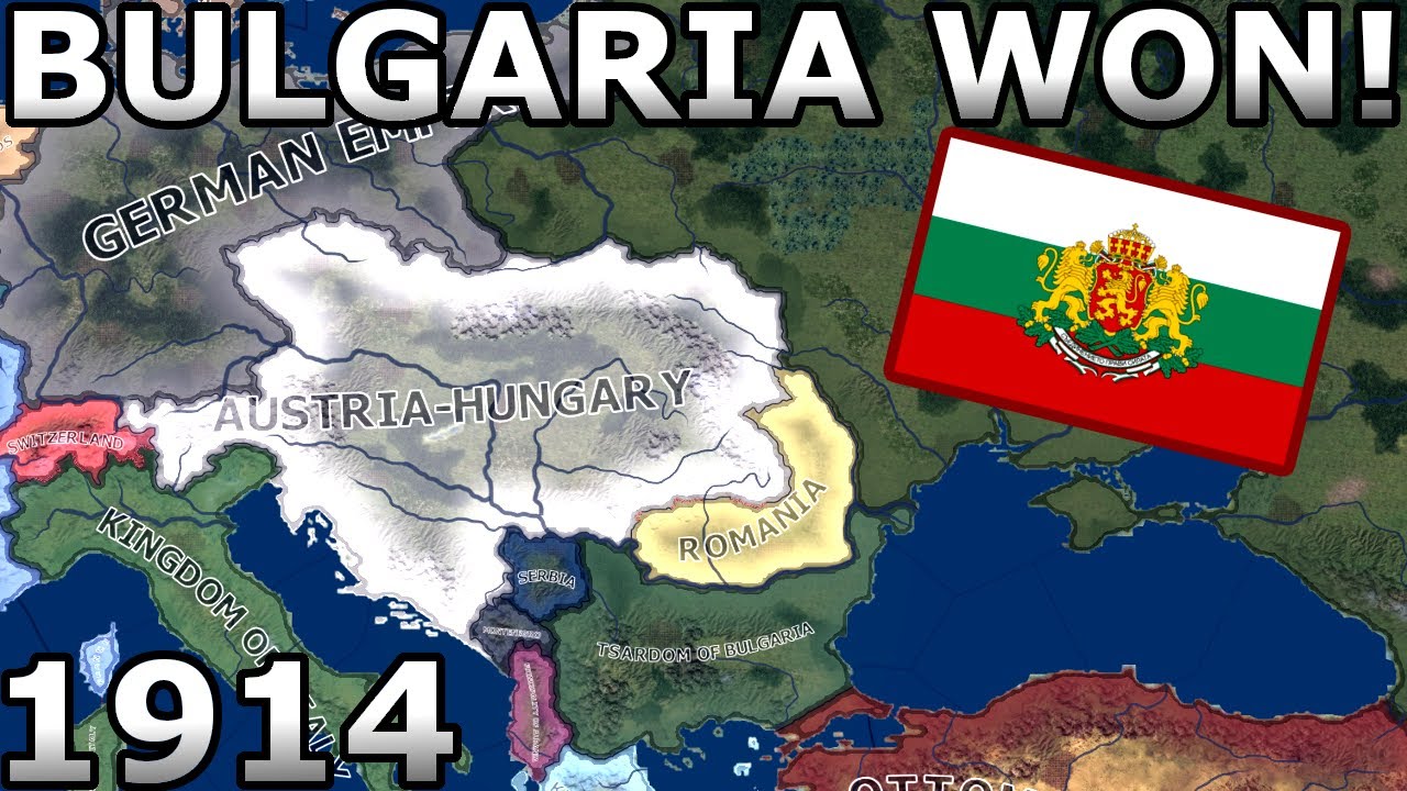 What if Bulgaria won the Balkan Wars? | HOI4 Timelapse - YouTube