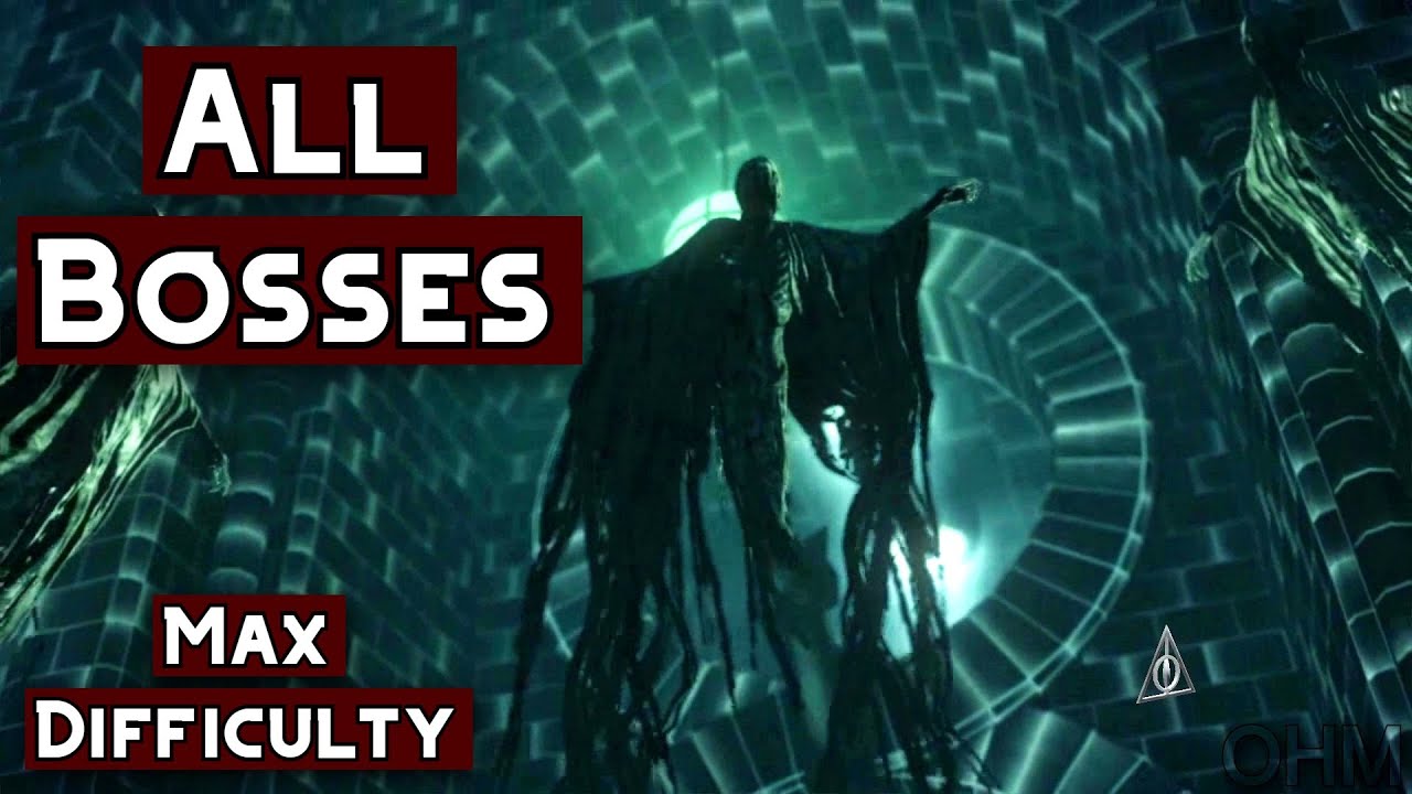 Harry Potter and the Deathly Hallows: Part I | All Bosses MAX (Hard ...