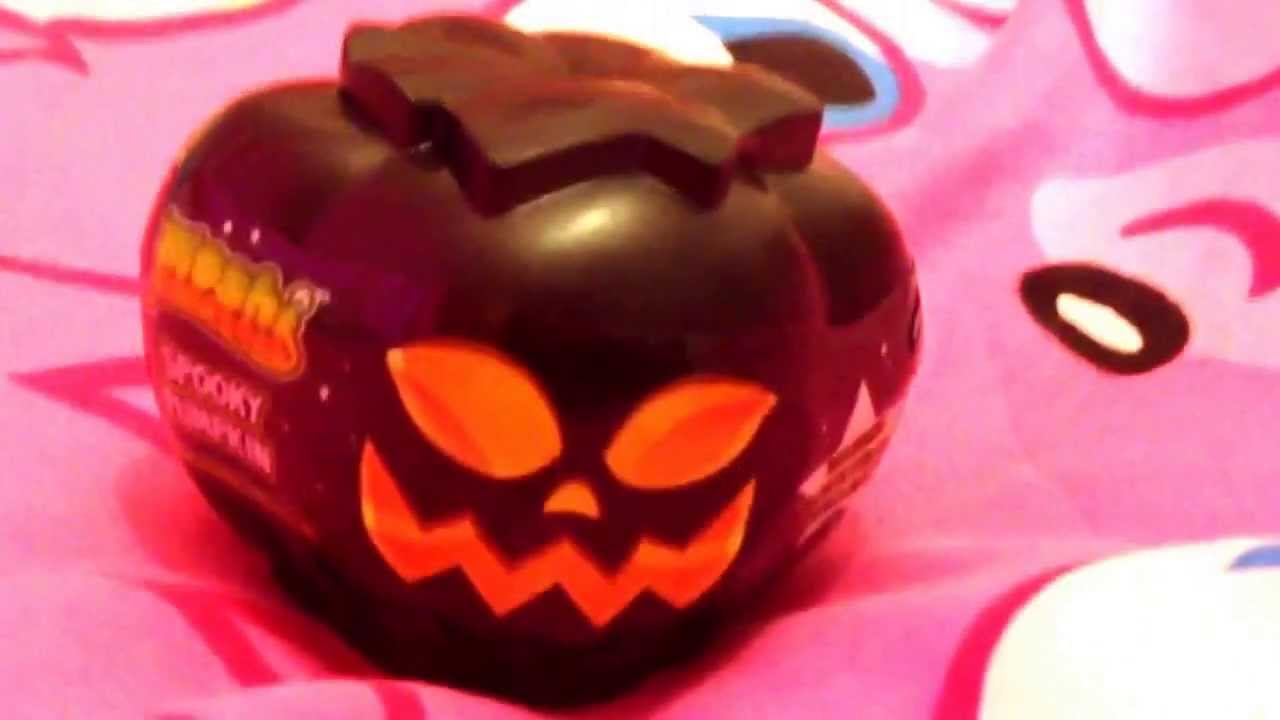Spooky moshi monsters pumpkin halloween egg opening series 3! - YouTube