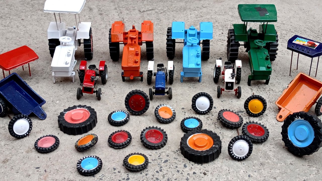 Diy Tractor Model Refitting Front And Back Side | #diytractors - 01/07 ...