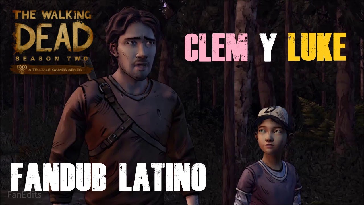 Clementine y Luke | The Walking Dead - S2E2 (Fandub latino) - YouTube