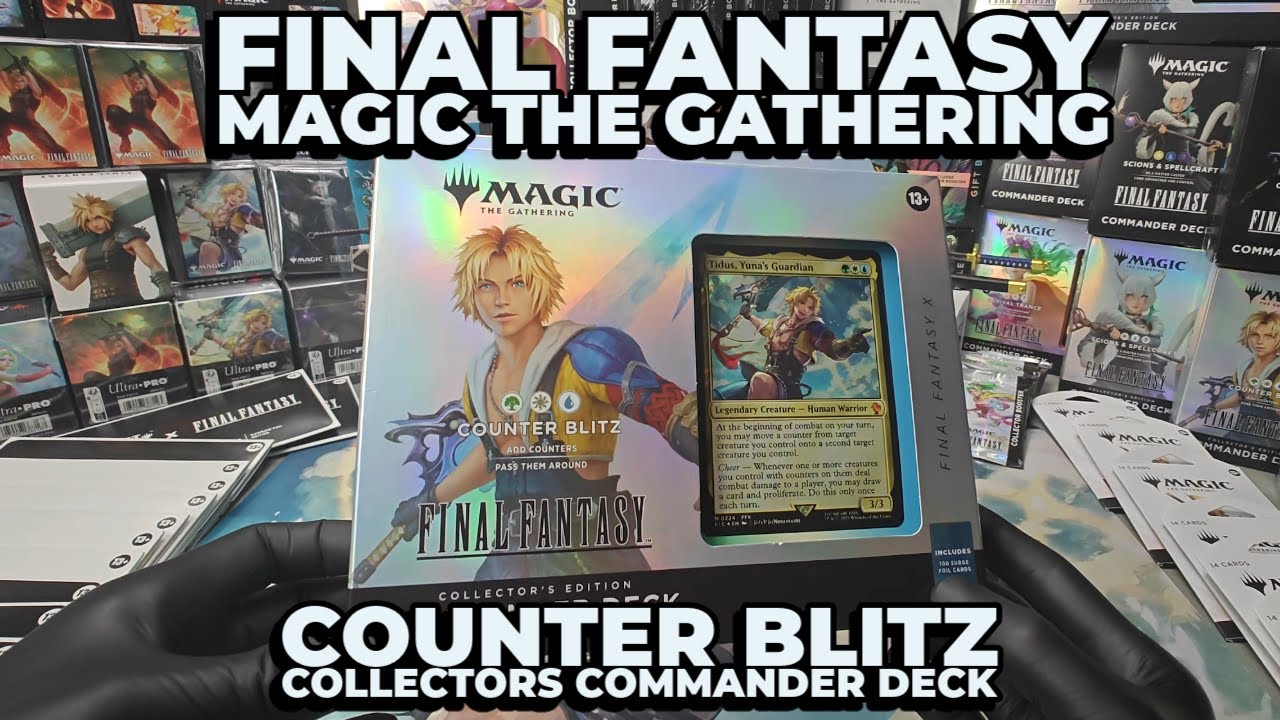 Final Fantasy - Magic The Gathering Counter Blitz Collectors Commander ...