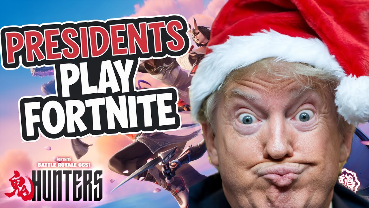 U.S Presidents Play Fortnite Battle Royale Chapter 6 Season 1 - 鬼 ...