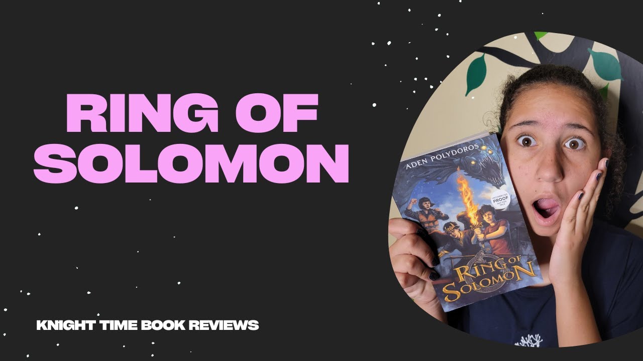 Book Review of the Ring Of Solomon by Aden Polydoros - YouTube