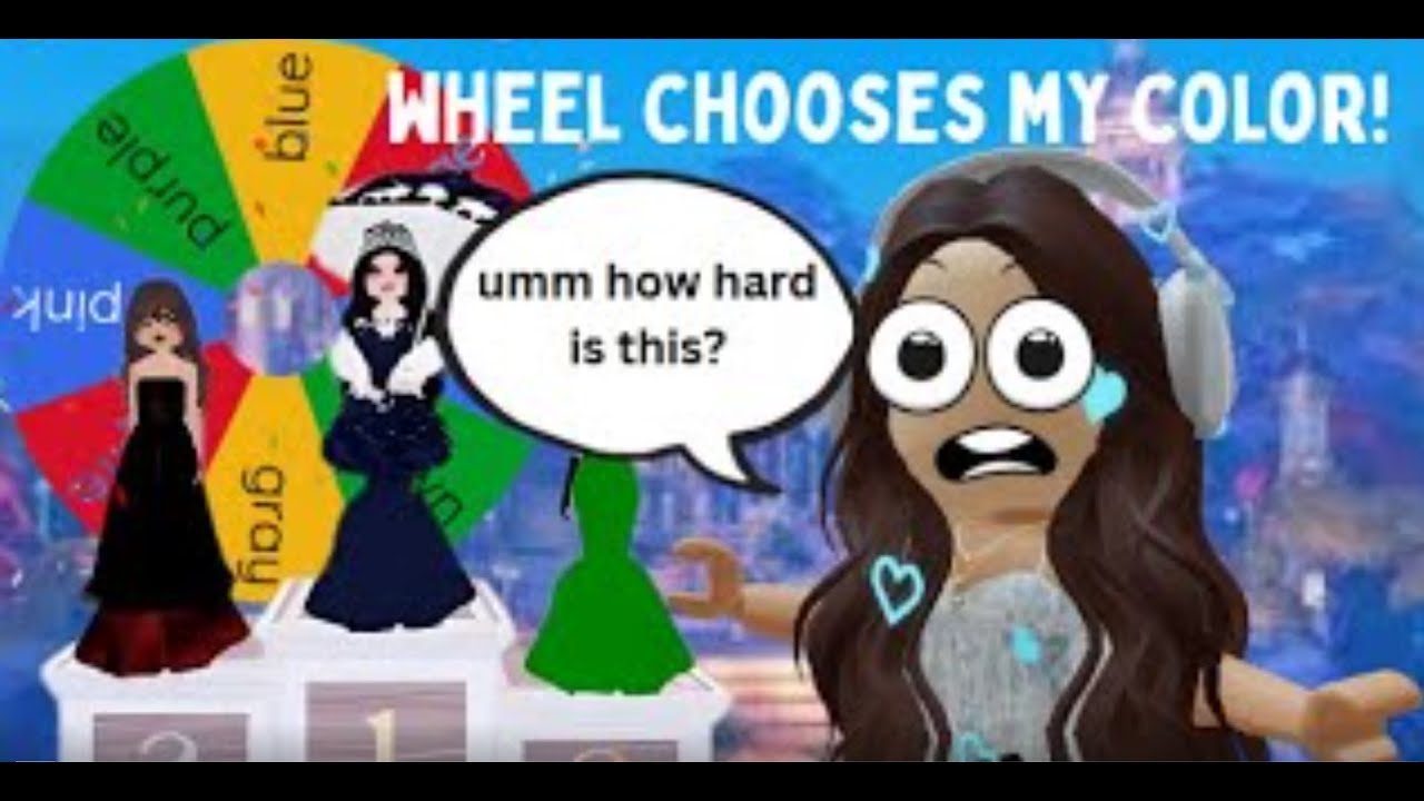 WHEEL CHOOSES MY COLOR FOR STYLE SHOWDOWN?!| PART ONE | Dress to ...