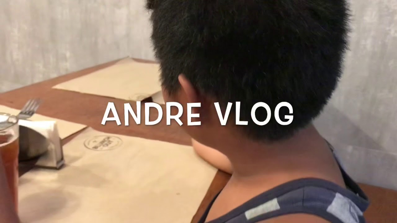 ANDRE VLOG NO.1 - YouTube