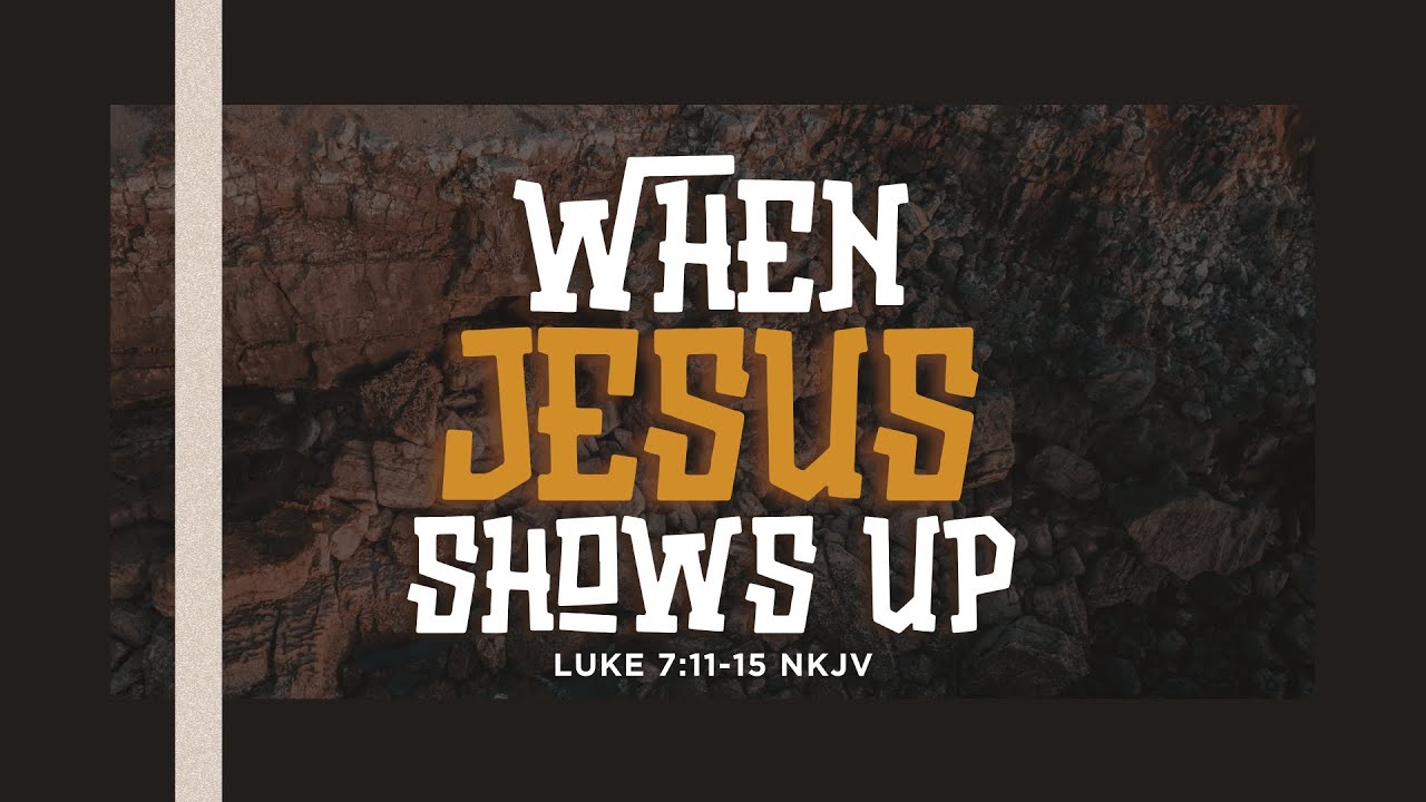 When Jesus Shows Up | Dr. Jason Bulgin | November 23, 2024 - YouTube