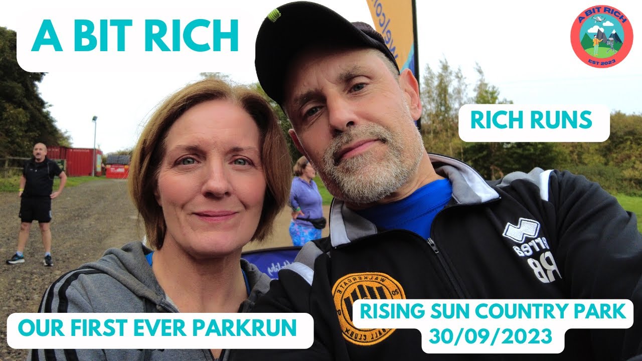 RICH RUNS - OUR FIRST EVER PARKRUN 30/09/2023 - YouTube