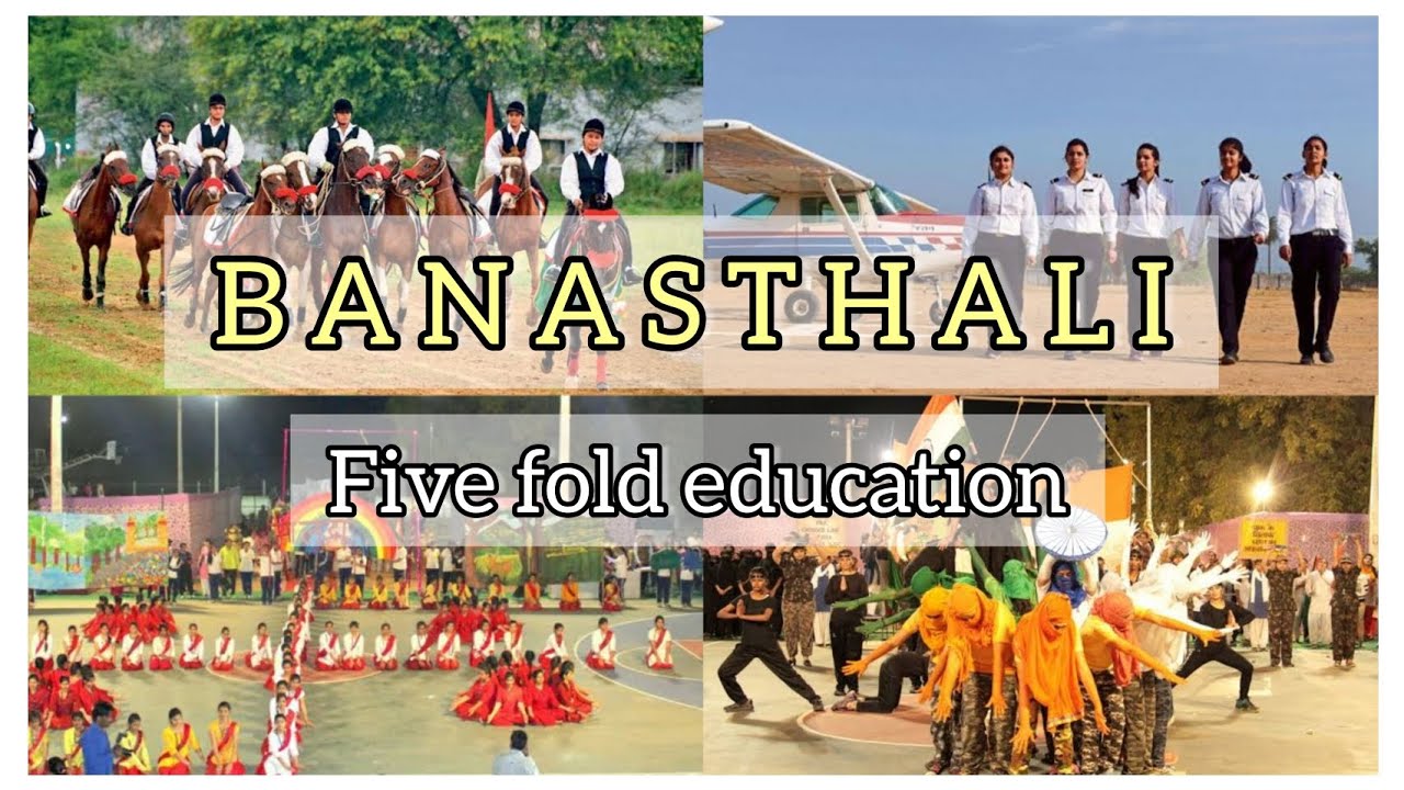 Five fold education of Banasthali ️ ️ - YouTube