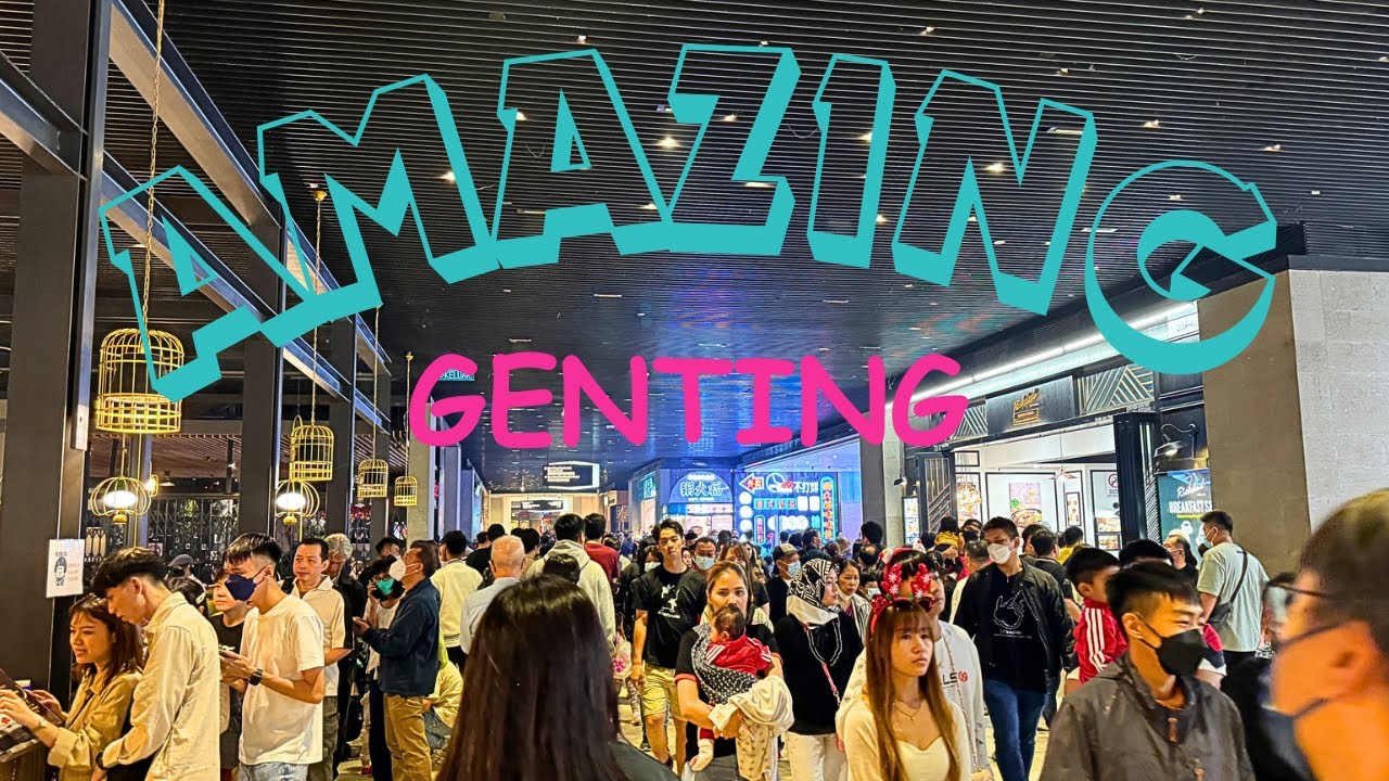 [4K] Amazing Genting on Christmas Eve | Genting Winter Wonderland 2023 ...