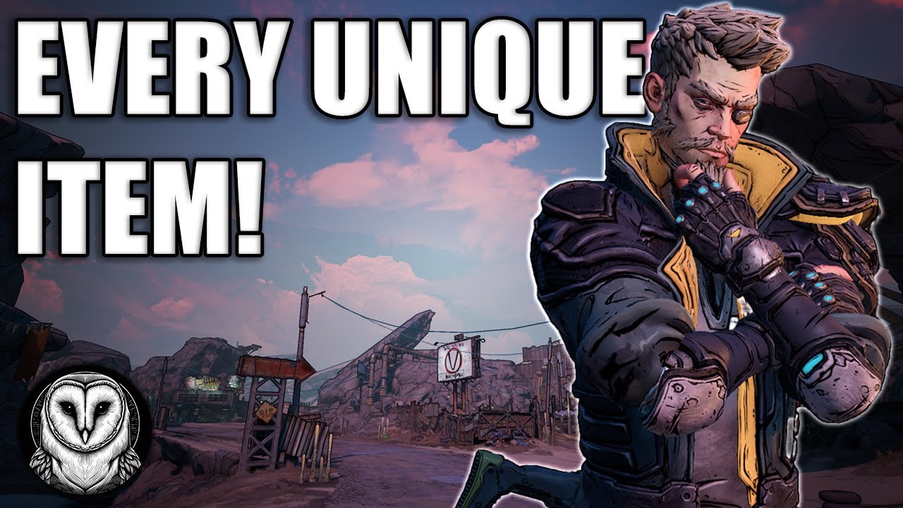 The First Steps! - Collecting Every Unique Item in Borderlands 3 ...