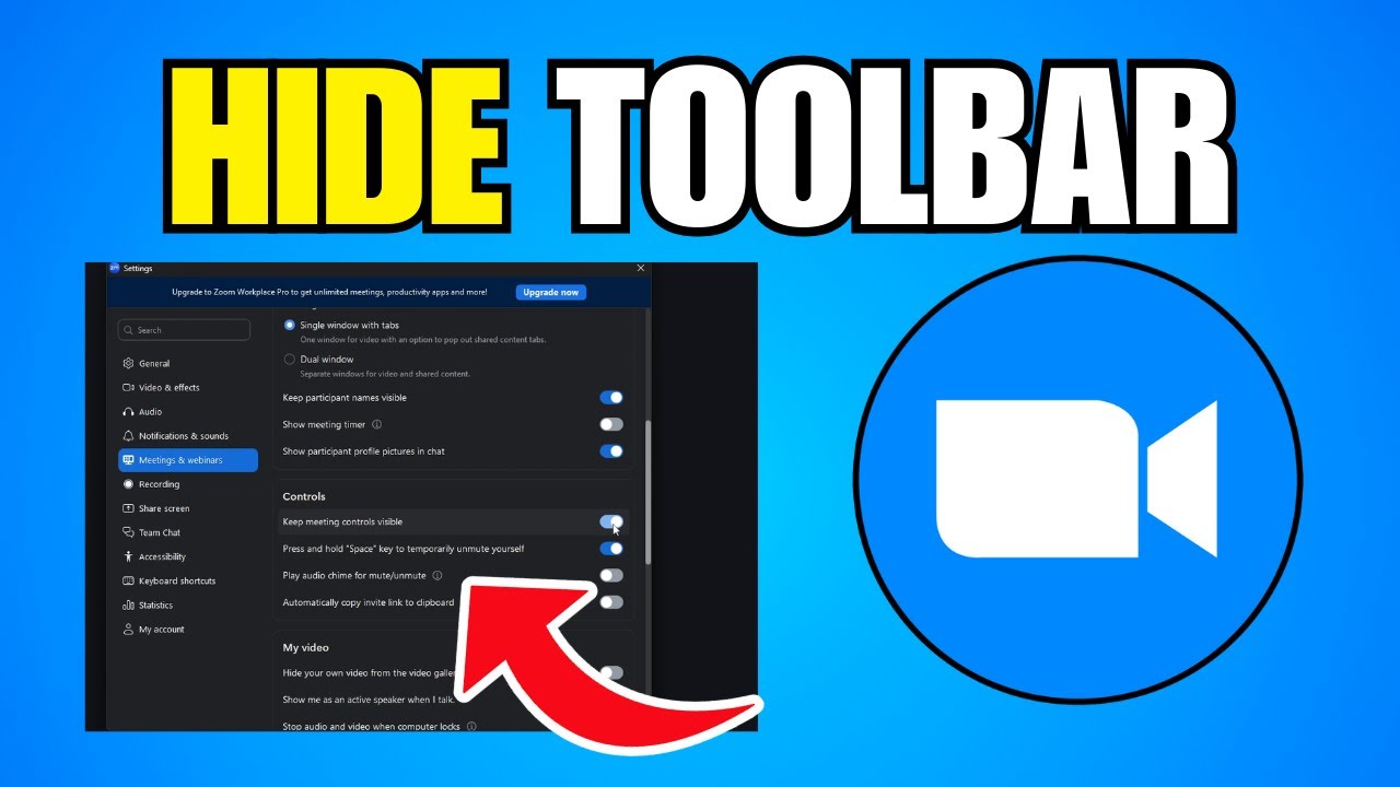 How To Hide Toolbar On Zoom – Hide Meeting Controls (Step By Step Guide ...