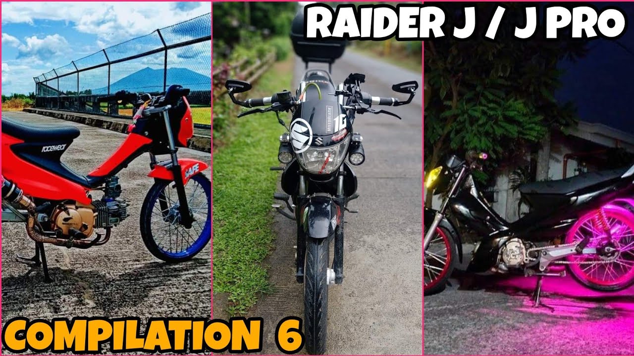 SUZUKI RAIDER J AND RAIDER J PRO 110 COMPILATION 6 - YouTube