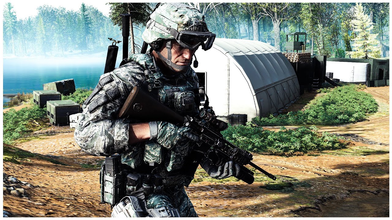 US Troop Battle It Out With Wolves • Ghost Recon Breakpoint • Solo ...