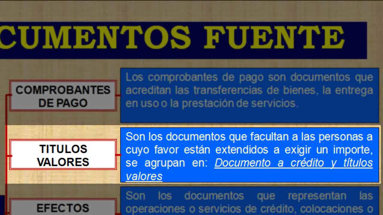 Importancia De Los Documentos Fuentes En La Contabili - vrogue.co