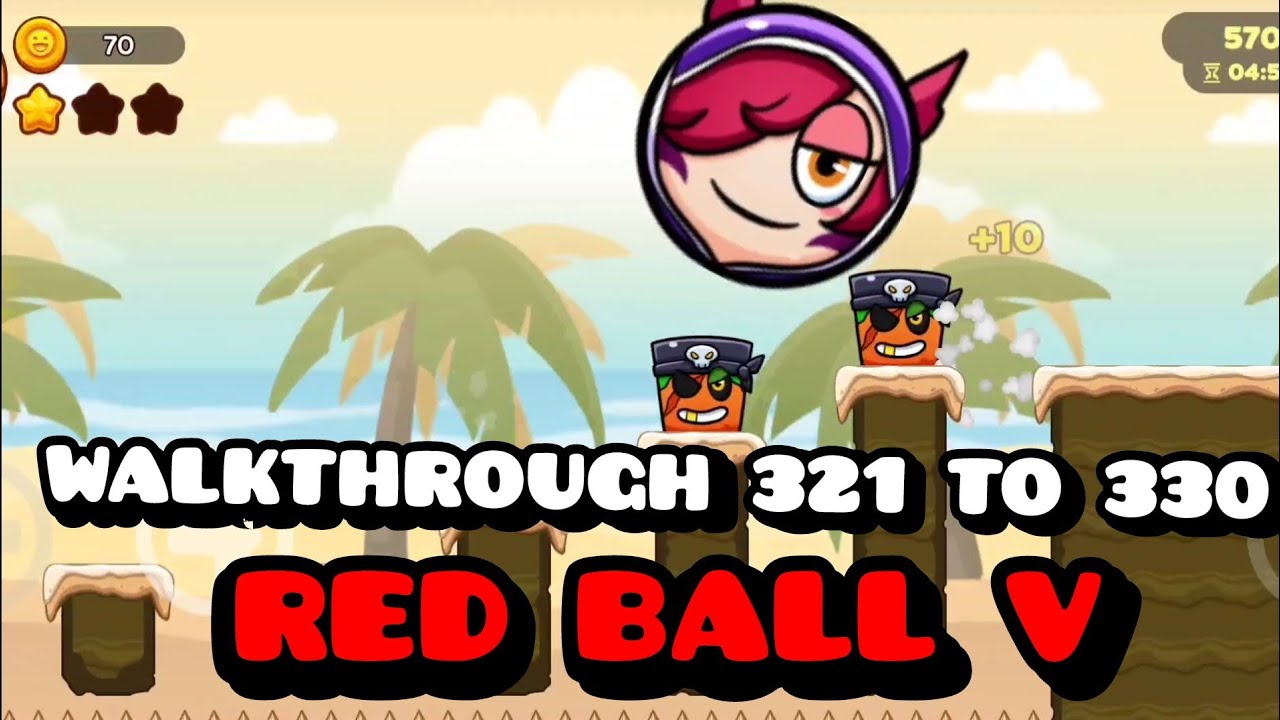 Ball V: Red Boss Challenge Walkthrough Levels 321 to 330 #funny #gaming ...