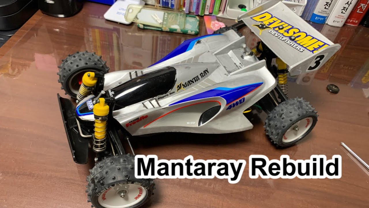 Tamiya Mantaray Rebuild DF01 - YouTube