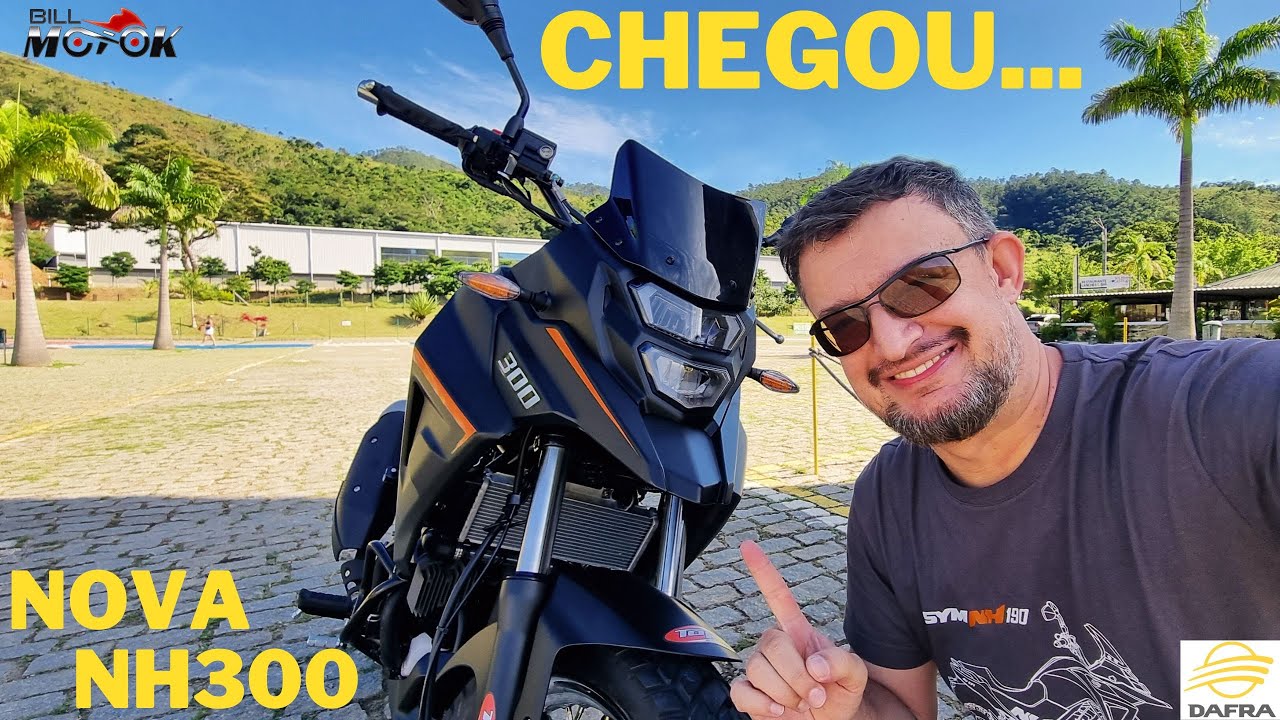 Chegou a nova NH 300 2023 no canal, finalmente vamos conhecer a fera de ...
